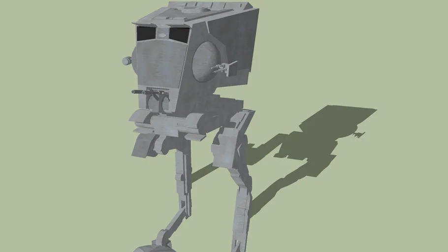 AT-ST walker | 3D Warehouse
