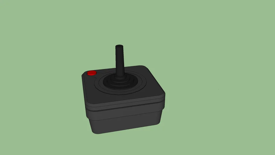 Atari 2600 Controller -Project 'Old World'- | 3D Warehouse