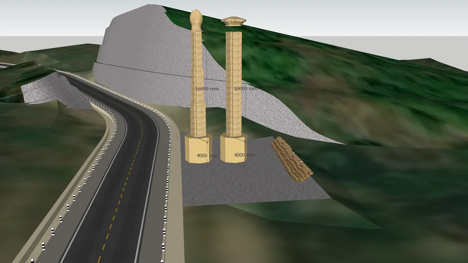 single pole | 3D Warehouse