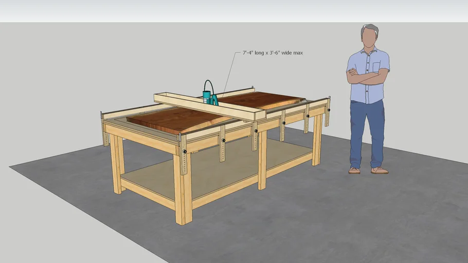 Router Sled | 3D Warehouse
