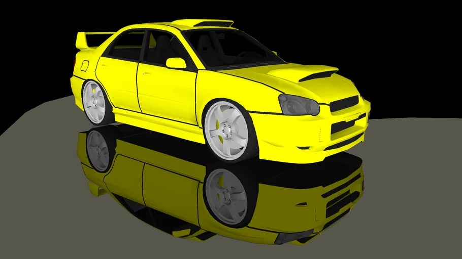 Modified 2004 Subaru Impreza WRX STI | 3D Warehouse