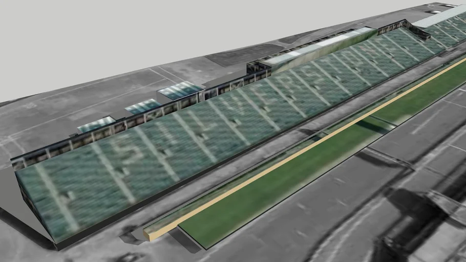 Silverstone Race Circuit - Grandstand | 3D Warehouse
