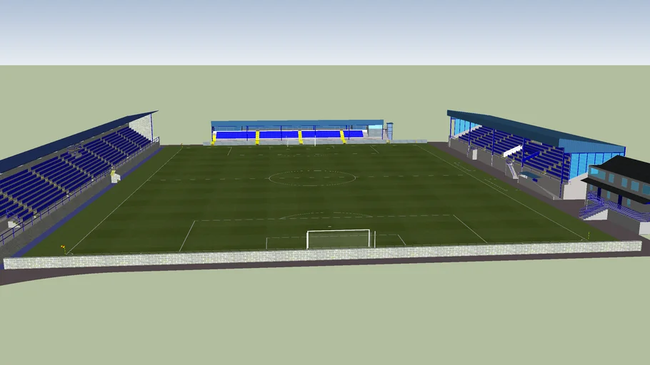 Mourneview Park, Glenavon FC | 3D Warehouse