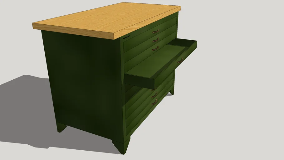 Drawing & Plan Chest By Grim Inc | 3D Warehouse