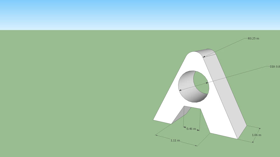 Letter A | 3D Warehouse