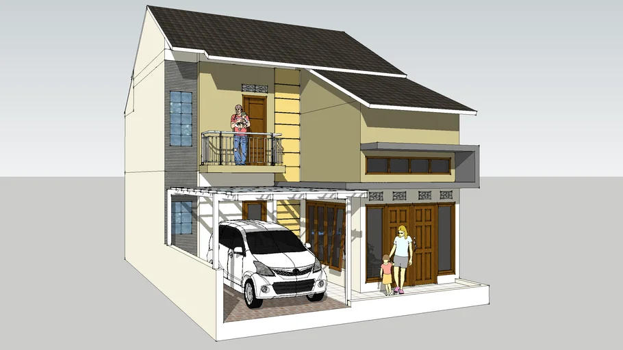 Rumah Pak Rendi | 3D Warehouse