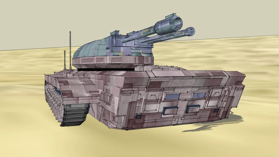 Battle Tank | 3D Warehouse