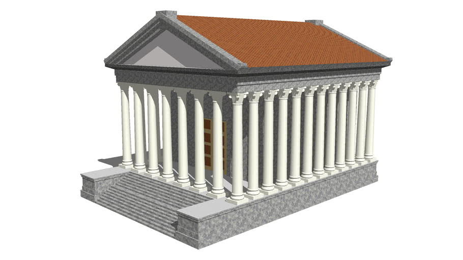 Roman Temple | 3D Warehouse