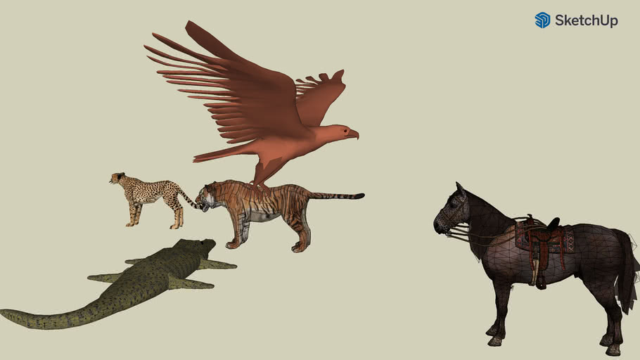 wildcraft legendary animals | 3D Warehouse
