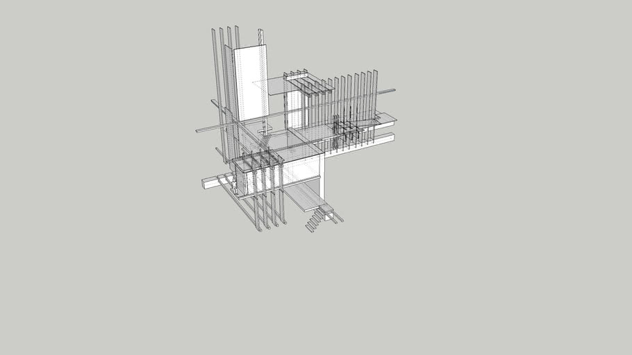 door window stair | 3D Warehouse