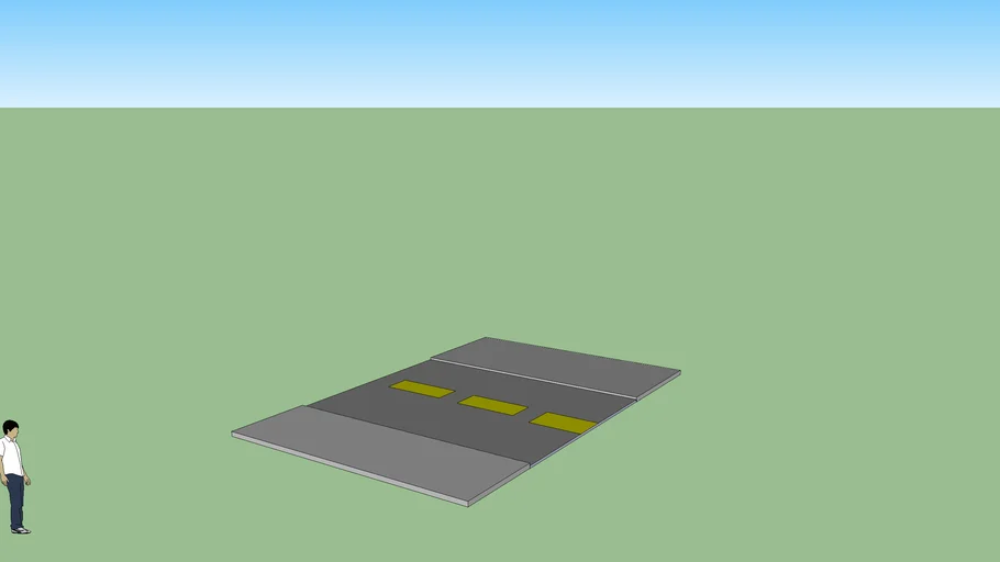 Road + Sidewalks | 3D Warehouse