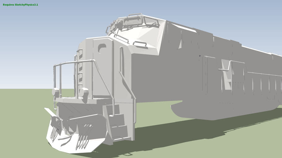 SD70MAC | 3D Warehouse
