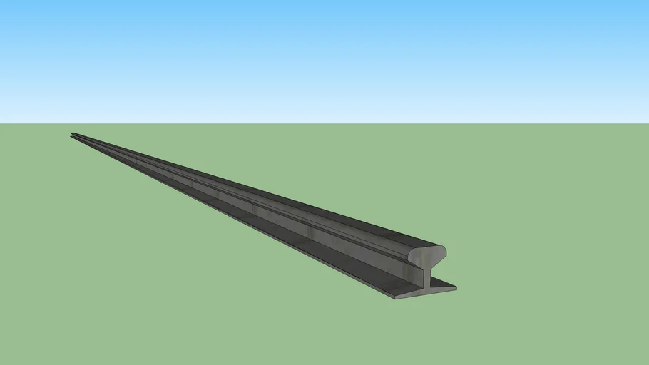 110 LB Rail | 3D Warehouse