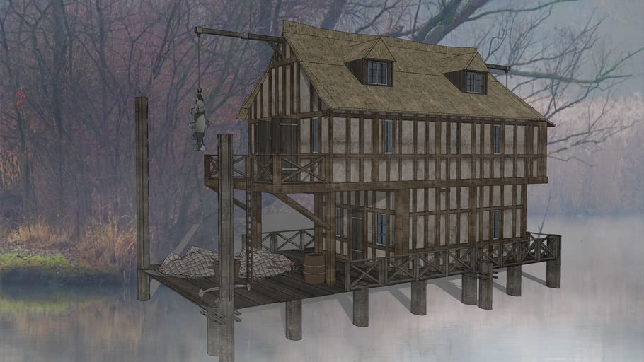 Esgaroth-House / Hobbit / Fantasy | 3D Warehouse