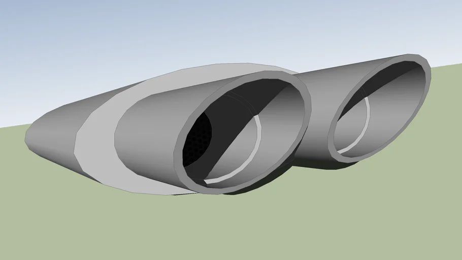 Sport Exhaust | 3D Warehouse