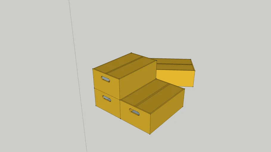 Simple boxes | 3D Warehouse