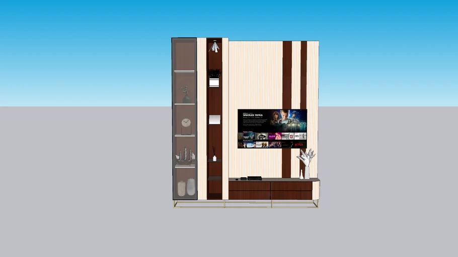 Enscape Tv Unit | 3D Warehouse