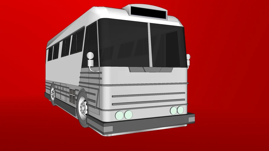 Stock MCI MC5 Motorcoach | 3D Warehouse