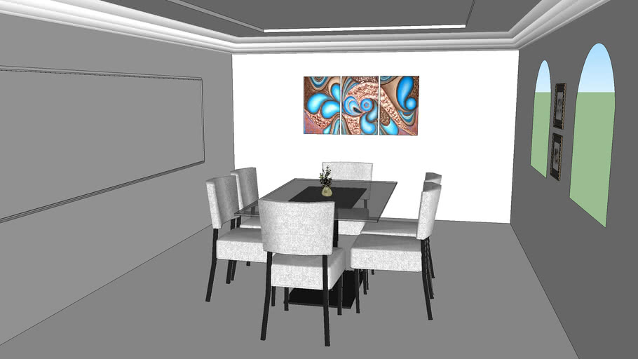 Exercicio 02 para o curso de V-ray - Oráculo Cursos | 3D Warehouse