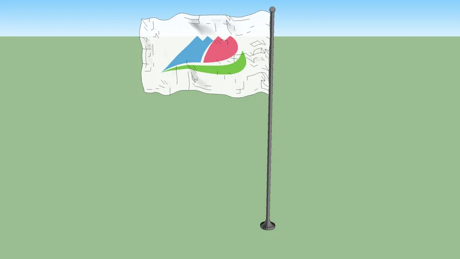 Ina flag | 3D Warehouse