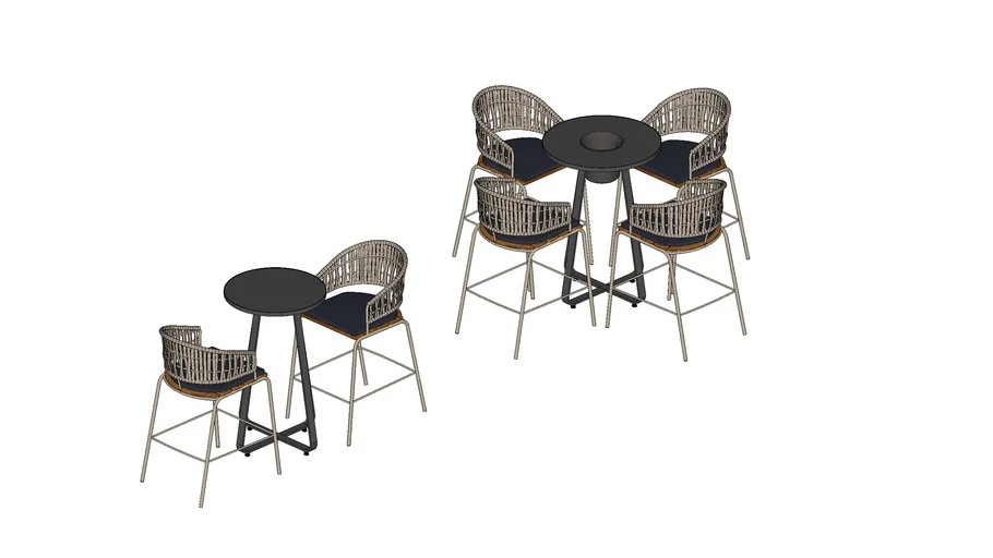 Bistro area externa | 3D Warehouse