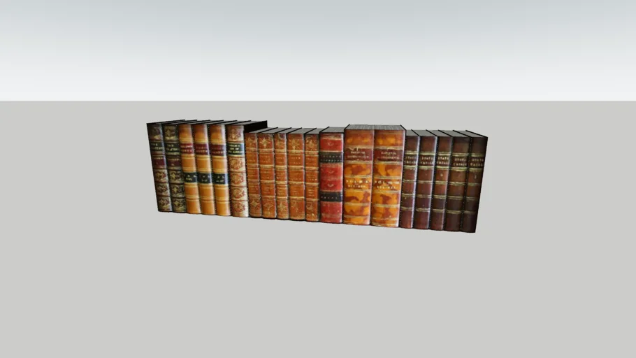 Old books | 3D Warehouse