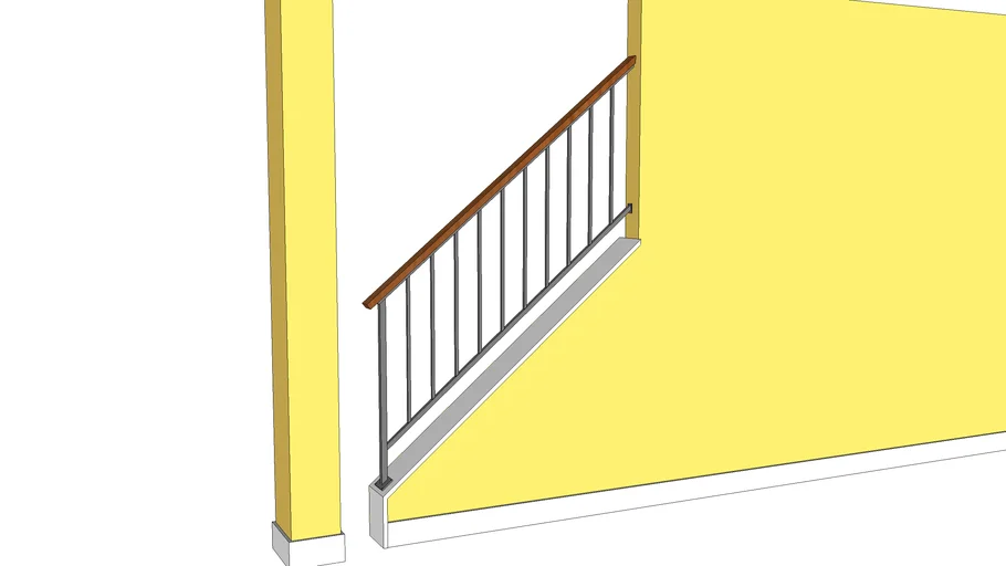demong railing | 3D Warehouse