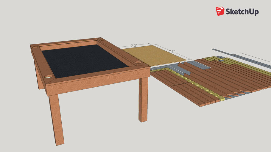 Gaming Table | 3D Warehouse
