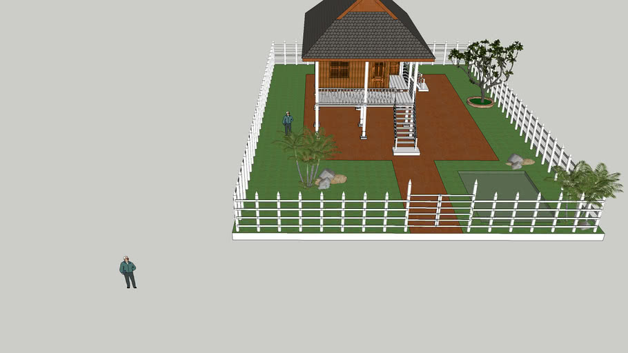 khmer house | 3D Warehouse