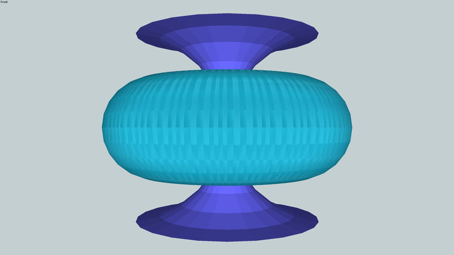 Rodin coil vortex field | 3D Warehouse
