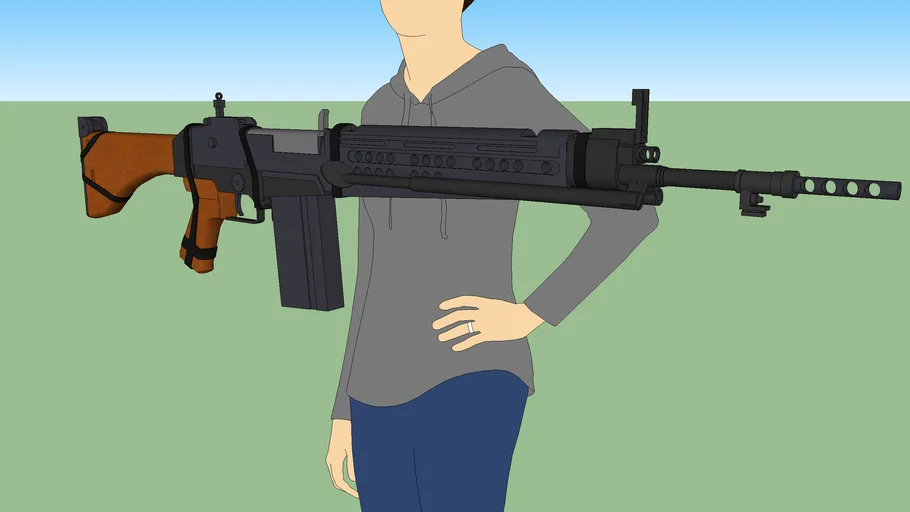 Howa Type 64 !!!!!ORIGINAL BY Omegazero8!!!!! | 3D Warehouse