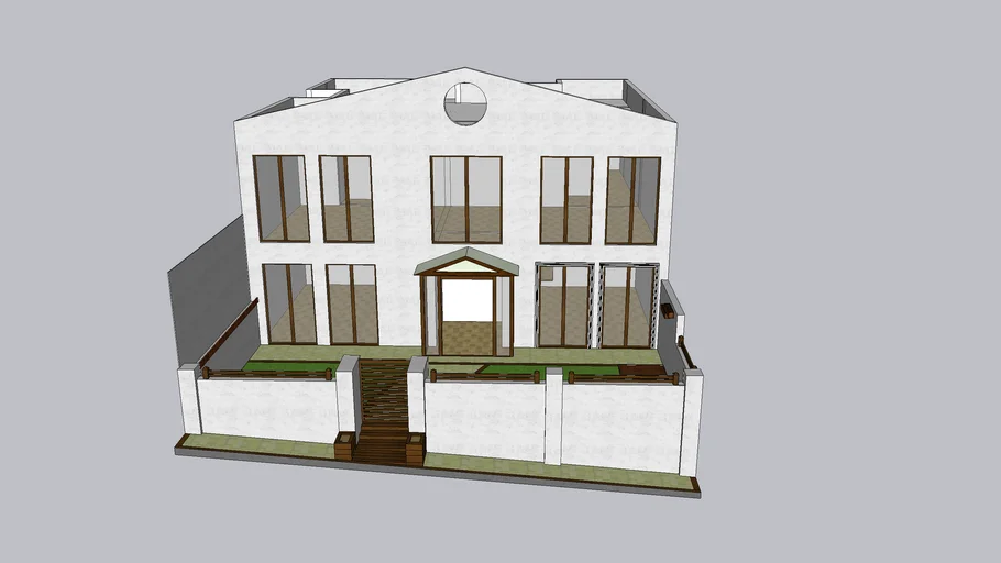 house plan 3D edited | 3D Warehouse