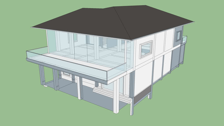 Detach house 2 floor | 3D Warehouse