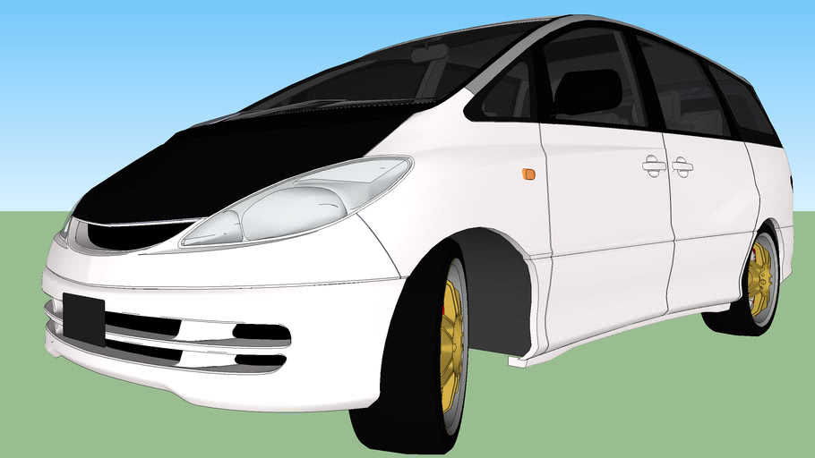 toyota estima (modified) | 3D Warehouse