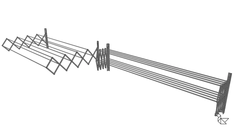 VARAL RETRÁTIL | 3D Warehouse