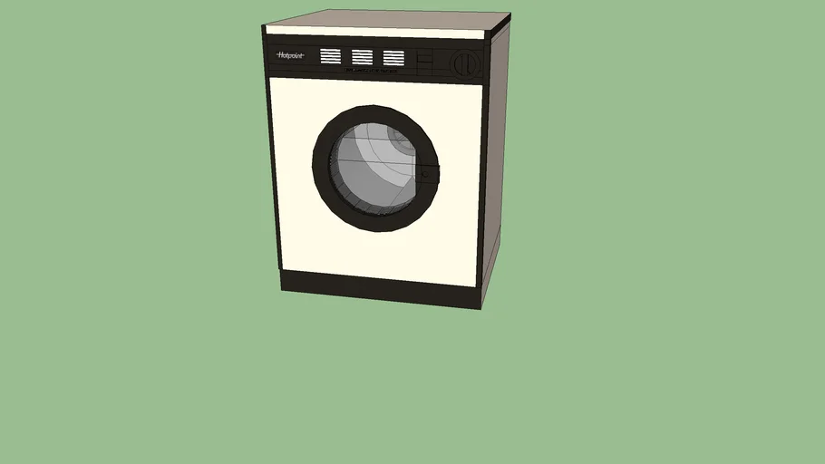 Hotpoint Reversomatic Dryer Plus 9325 | 3D Warehouse