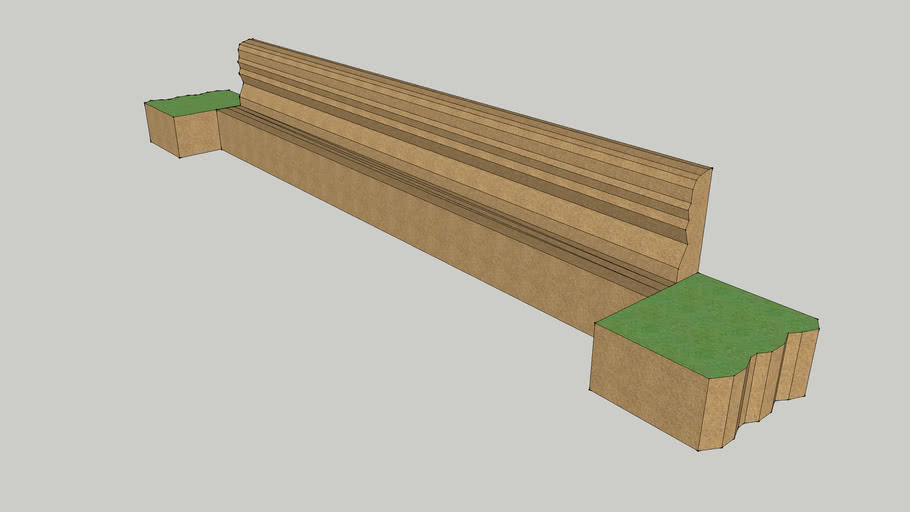 Retaining wall | 3D Warehouse