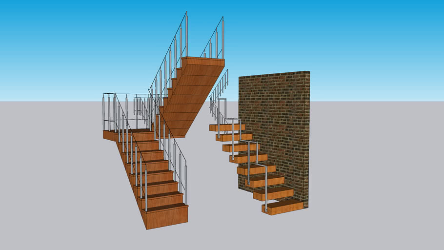 stair case | 3D Warehouse