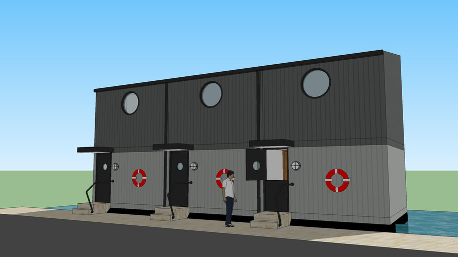 Float Home | 3D Warehouse