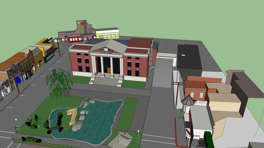 Hill Valley 2015 more detailed | 3D Warehouse