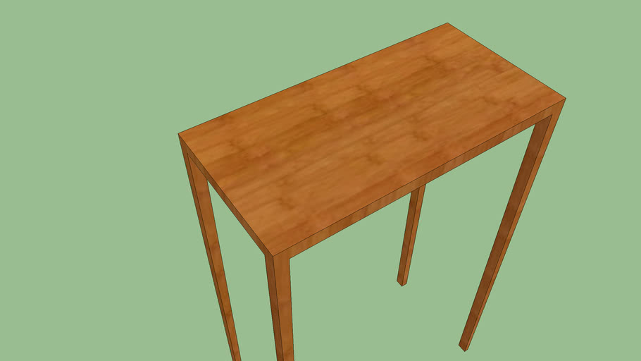 Wood Table | 3D Warehouse