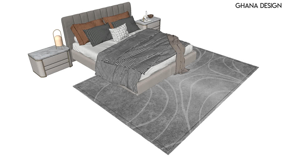 Bed 01 | 3D Warehouse