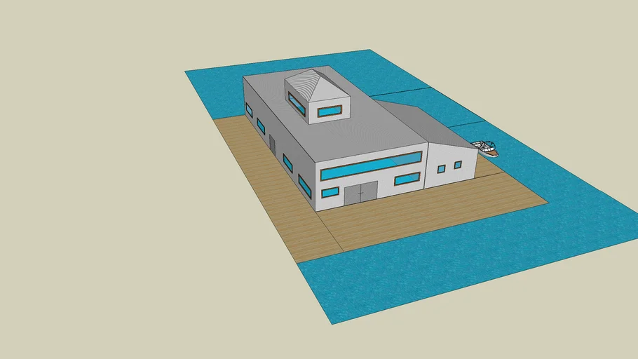 Ben's boathouse | 3D Warehouse