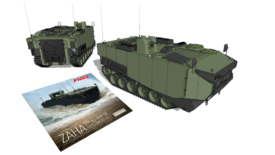 Assault Amphibious Vehicle | 3D Warehouse