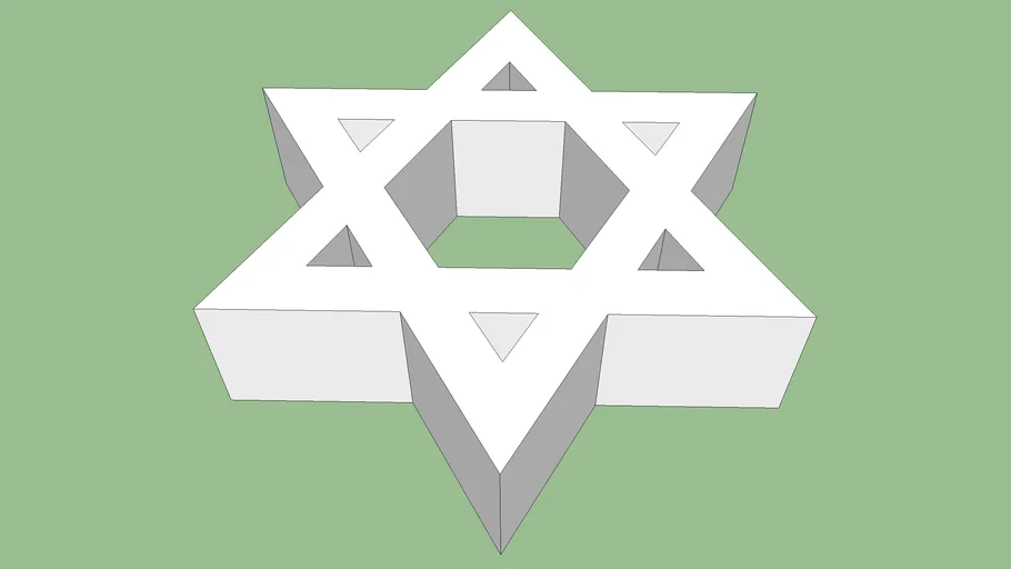 Star of David | 3D Warehouse