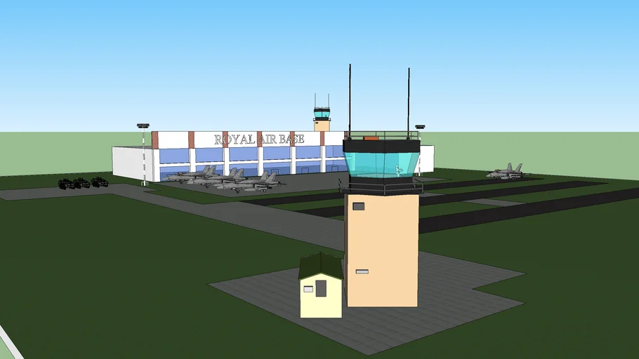 Royal Military Air Base | 3D Warehouse