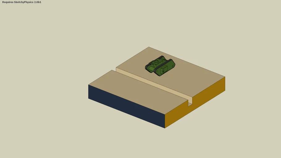 Mark I Tank (Sketchyphysics) | 3D Warehouse