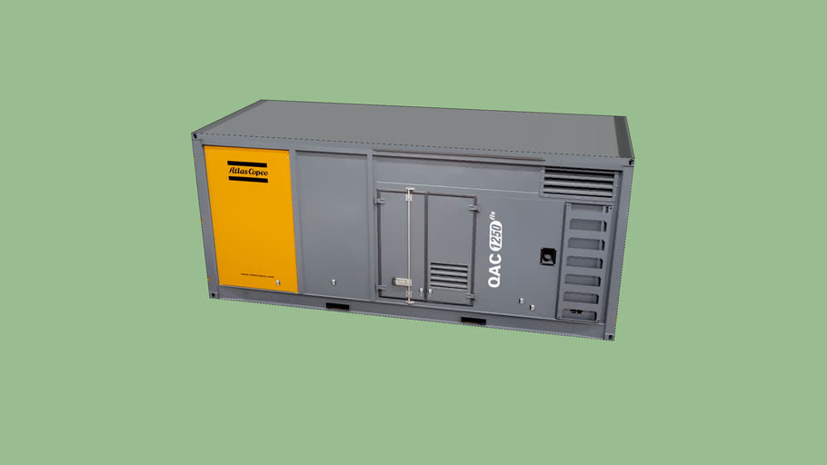 Atlas Copco QAC1250 flx | 3D Warehouse