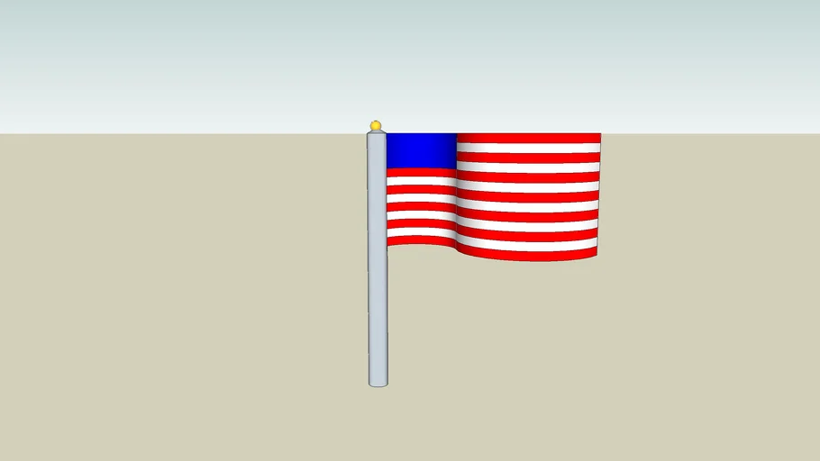 American Flag | 3D Warehouse