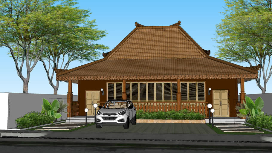 joglo modern | 3D Warehouse